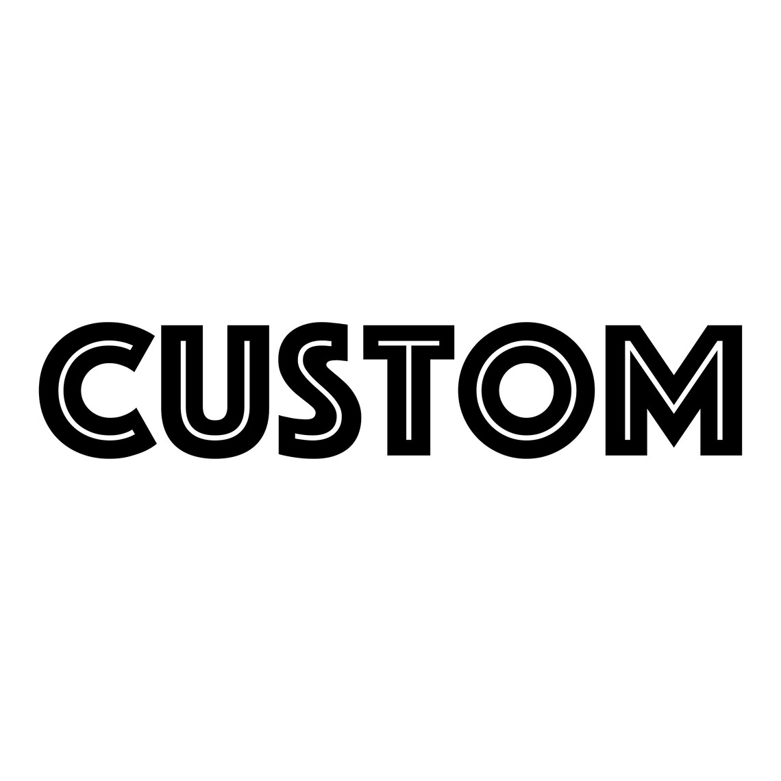 Custom SVG Personalized Word | Customized Line Text - PNG EPS Cut File ...