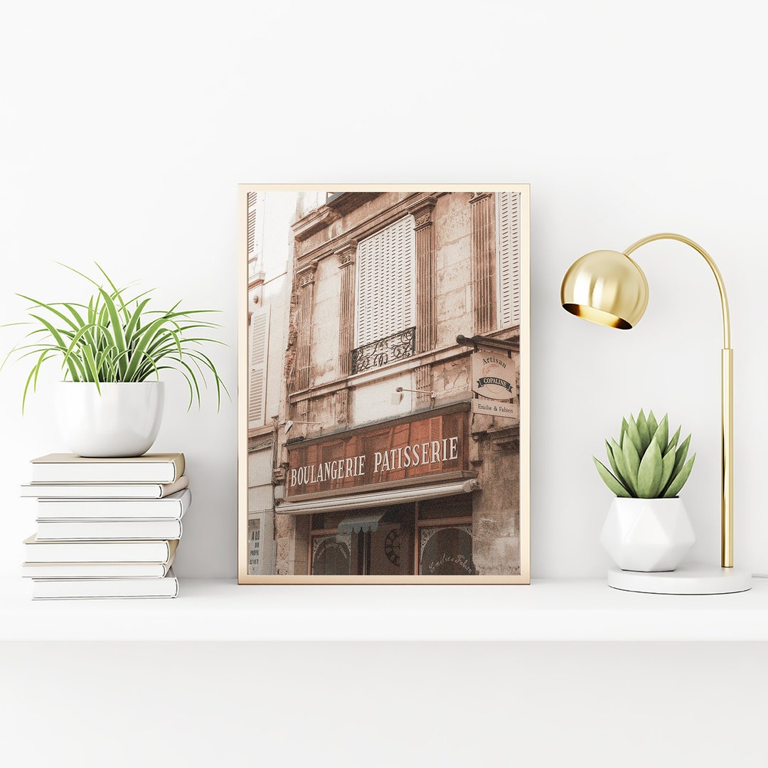 French Bakery Wall Art Photography Print, Paris Travel Images, France ...