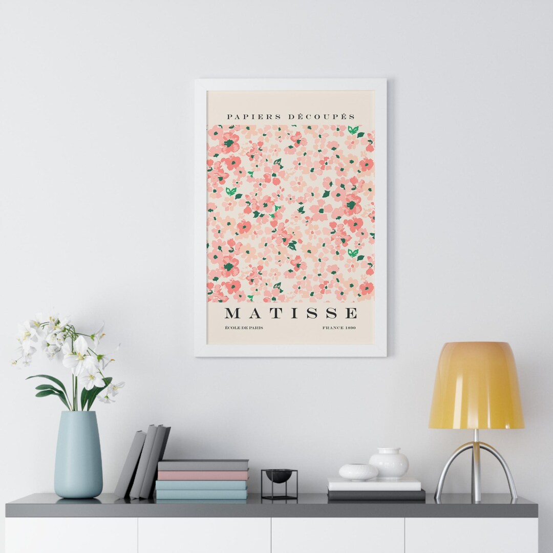 Framed Matisse Flower Market Print: Fauvism Art, Choose Frame Color - Etsy