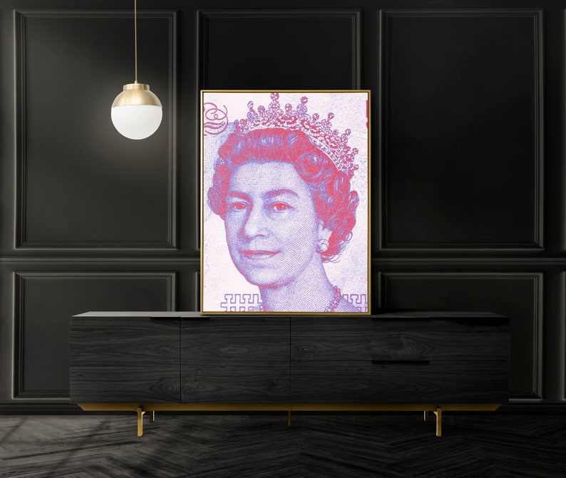 Queen Elizabeth Print Queen Elizabeth Wall Art United - Etsy