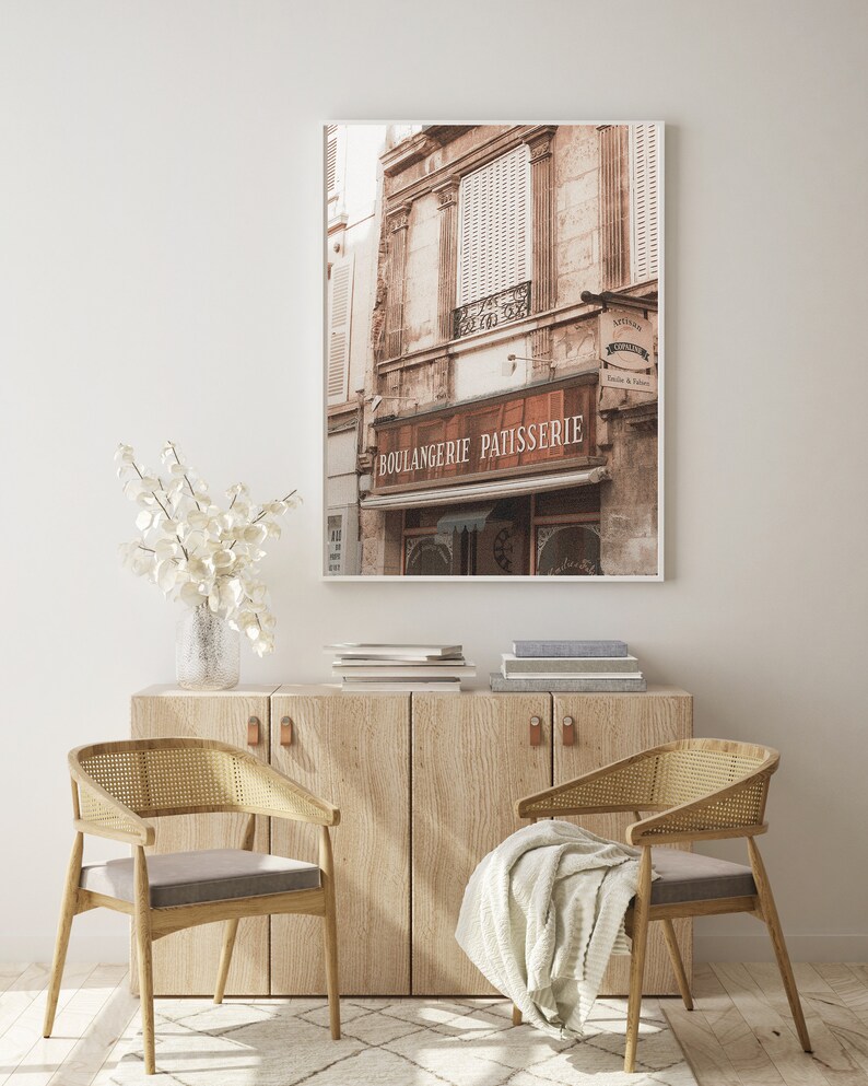 French Bakery Wall Art Photography Print, Paris Travel Images, France ...
