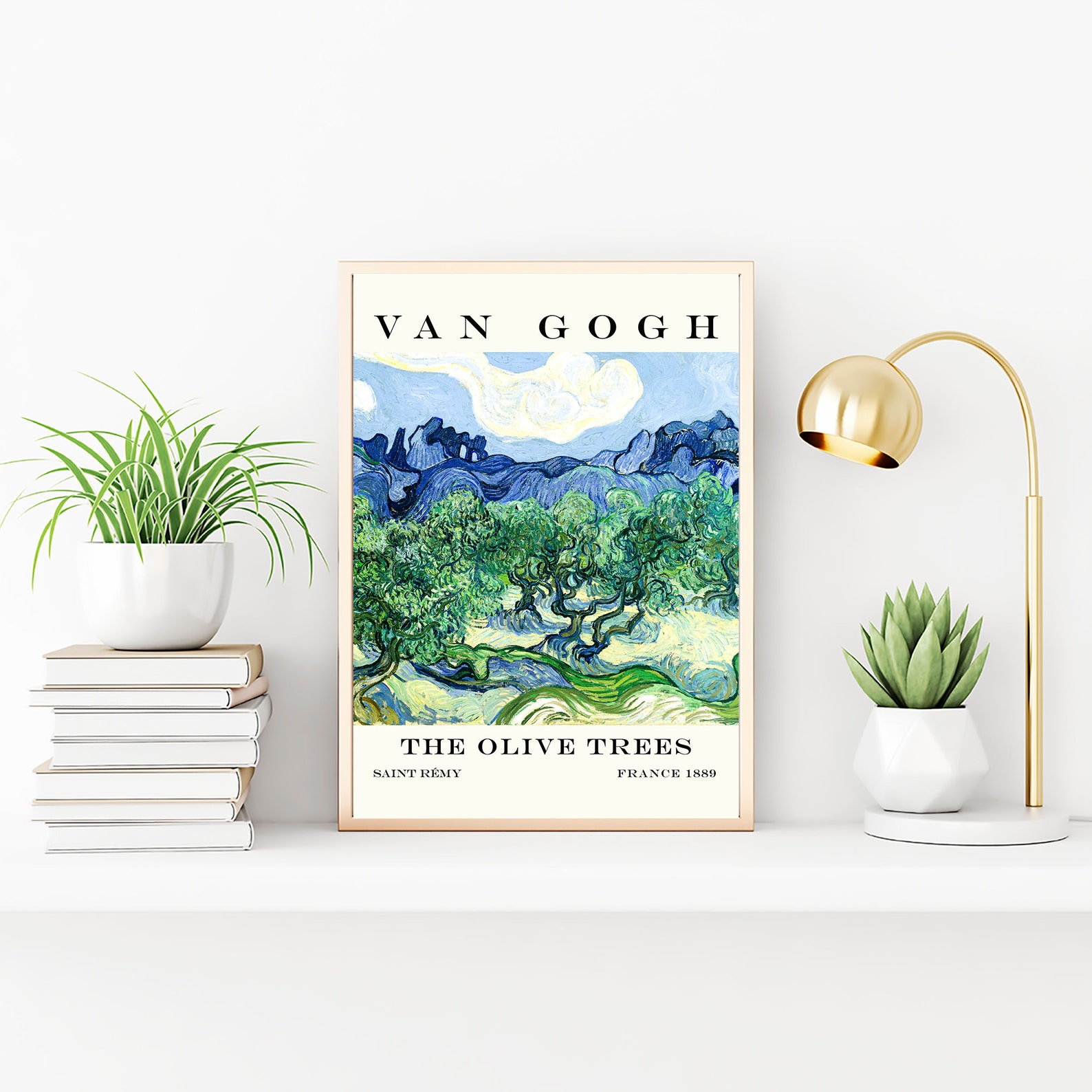 Van Gogh Print Vincent Van Gogh Art Exhibition Poster Van - Etsy