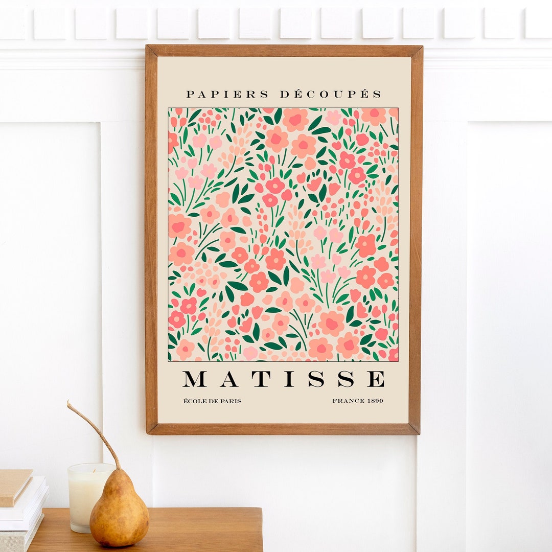 Matisse Flower Market Print Poster, Matisse Art, Matisse Cut Outs ...