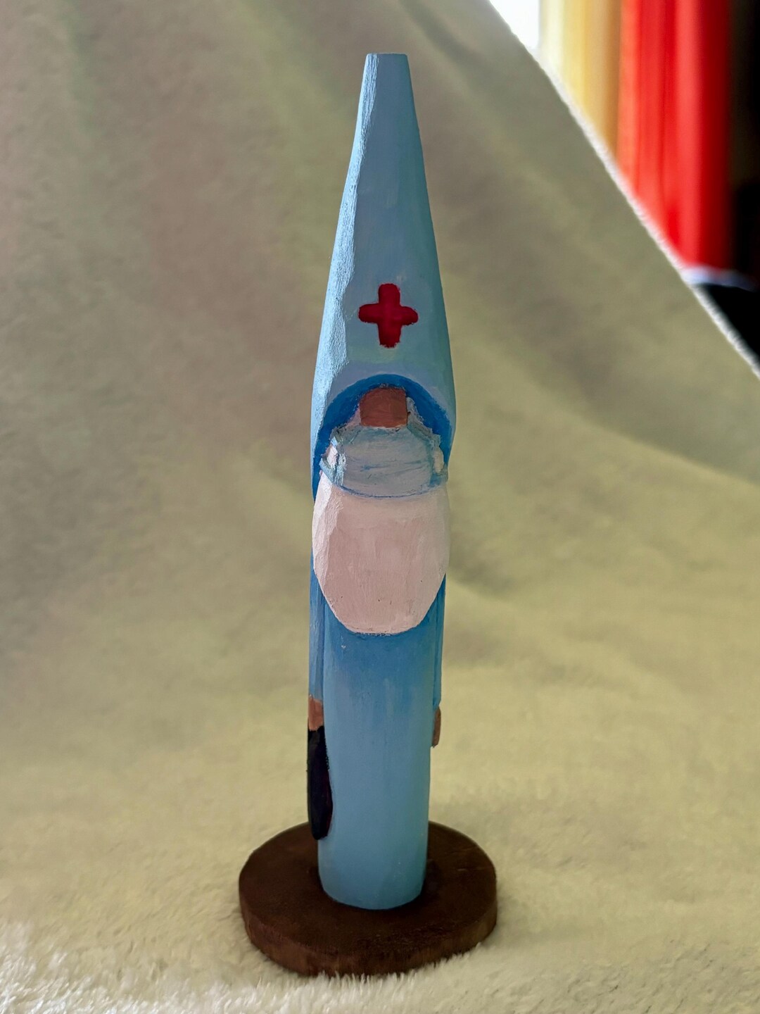 Doctor Gnome With Scrubs & Tools - Hand-carved Basswood - Etsy