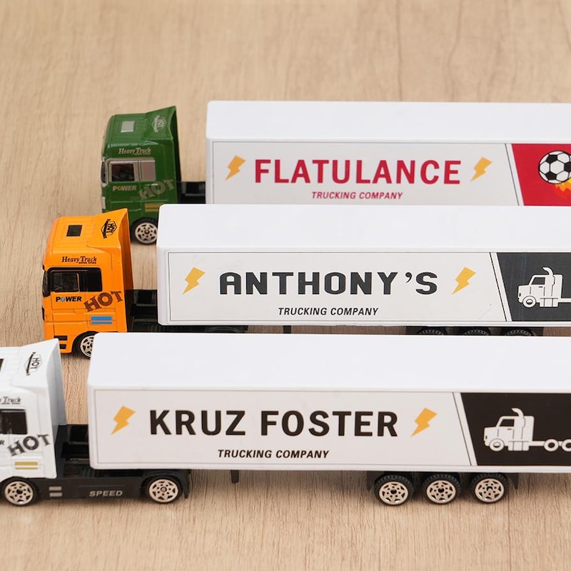 Semi Big Rig Toy - Etsy UK