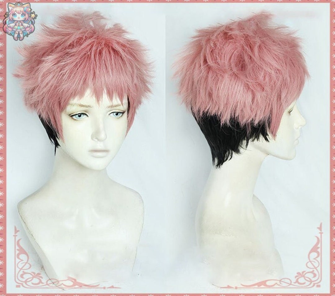 Cosplayer Wig, Yuji Itadori, Anime, Cosplay, Character Heat Resistant ...