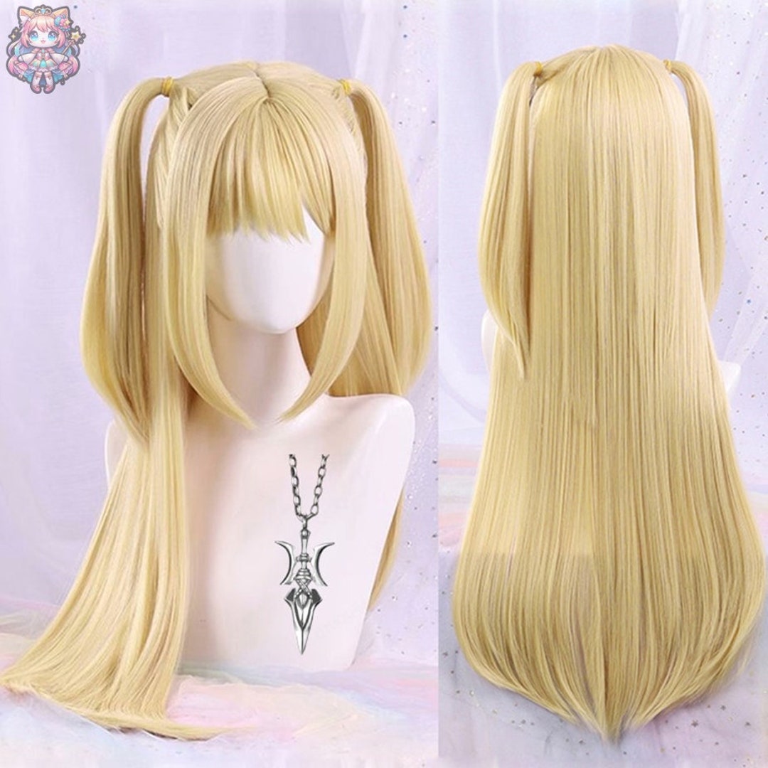 Cosplayer Wig, Misa Amane, Anime, Cosplay, Character Heat Resistant Wig ...