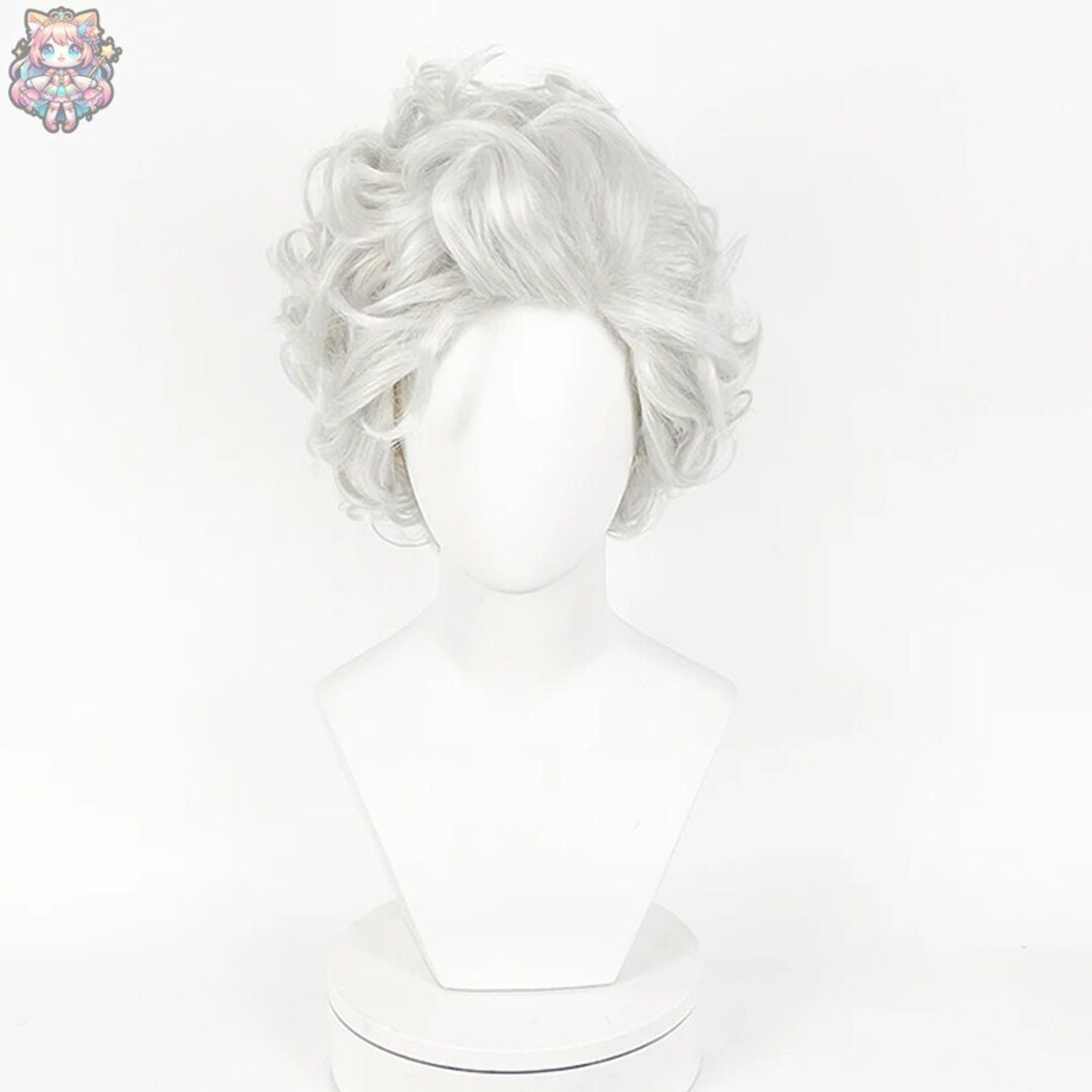 Cosplayer Wig, Vampire Style, Slivery Curly Wig, Anime, Cosplay ...