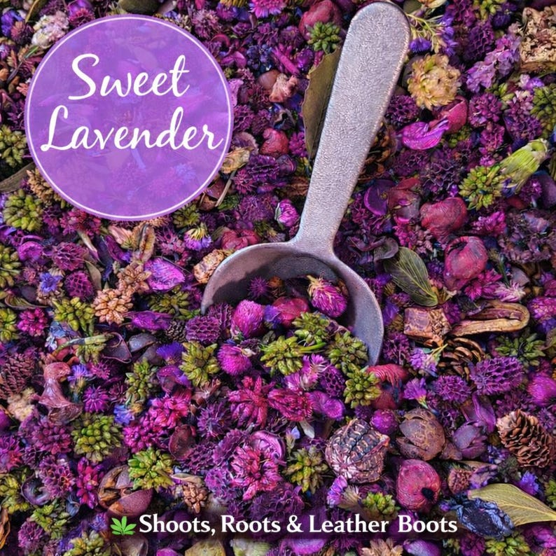 Sweet Lavender Potpourri – Farmhouse Bowl Filler, Calming Floral ...