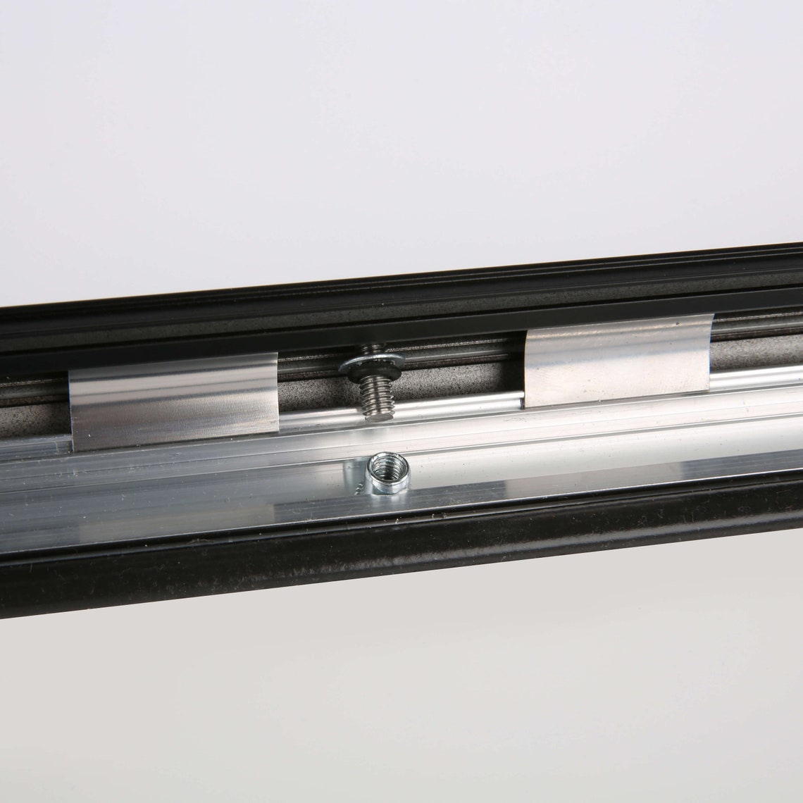 M&T Displays Lockable Weatherproof Snap Poster Frame Black Aluminum ...