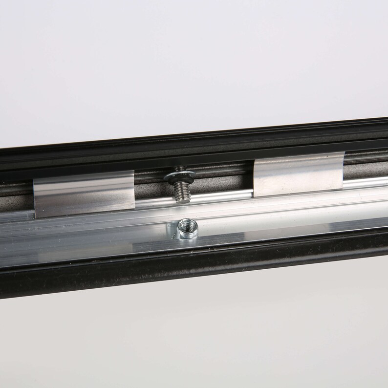 M&T Displays Lockable Weatherproof Snap Poster Frame Black Aluminum ...