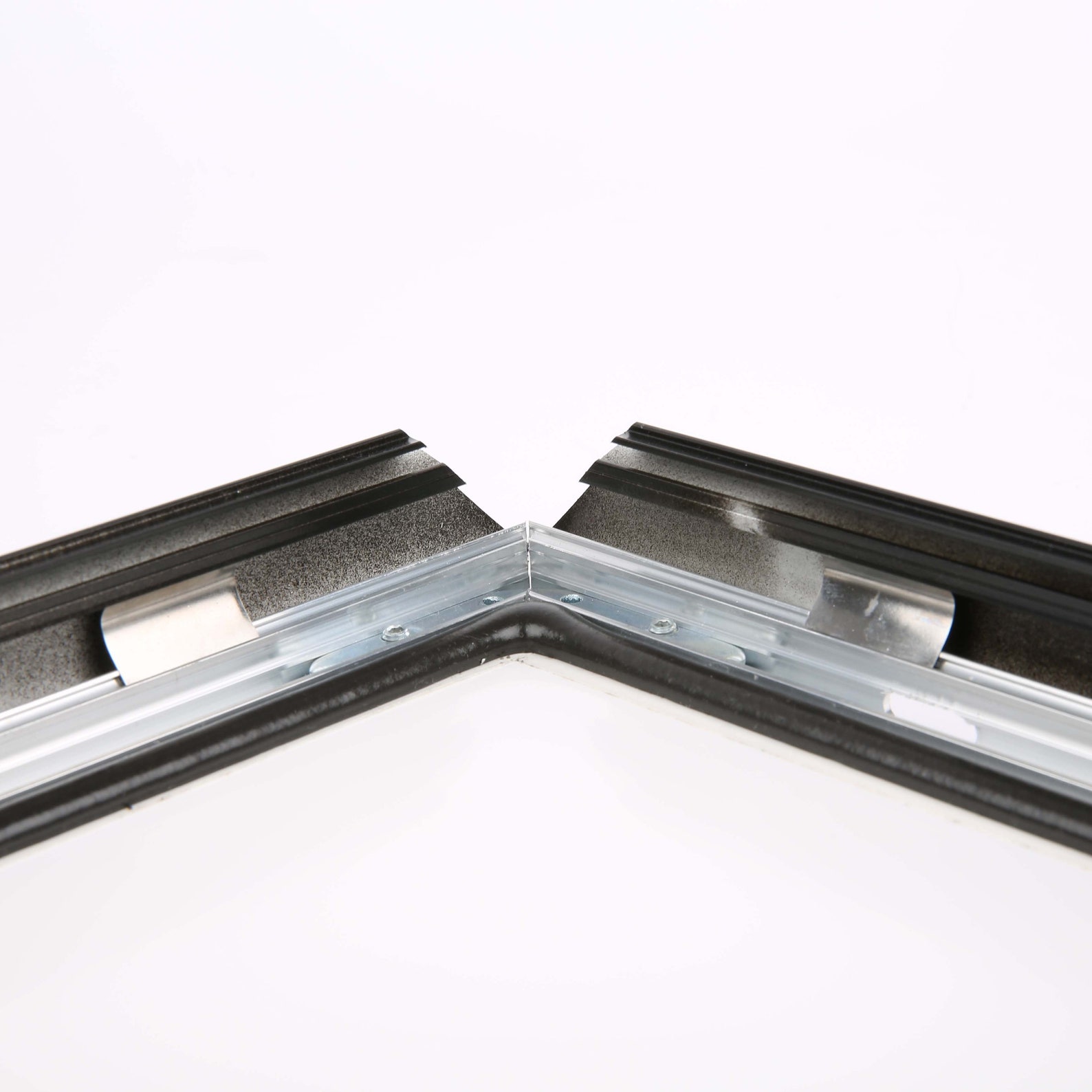 M&T Displays Weatherproof Snap Poster Frame 22x28 Inch Black/silver ...