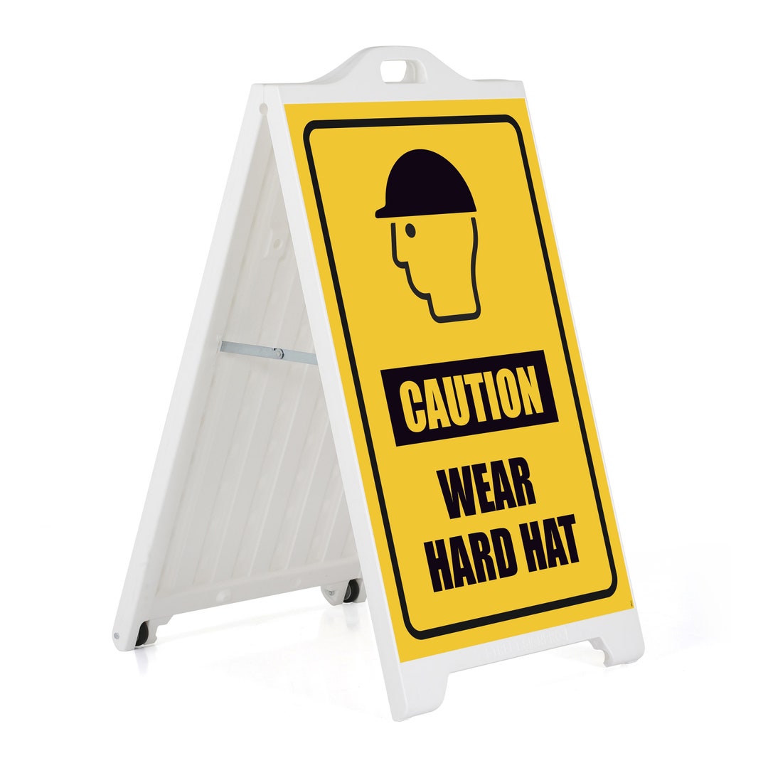 M&T Displays Street Signpro Board Weatherproof A-frame Sidewalk Curb ...
