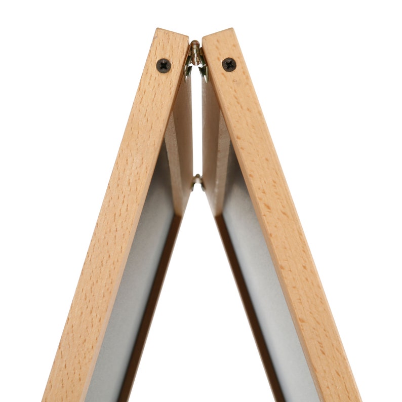 M&T Displays Rustic Wooden Double Sided Sandwich Board Floor Standing ...