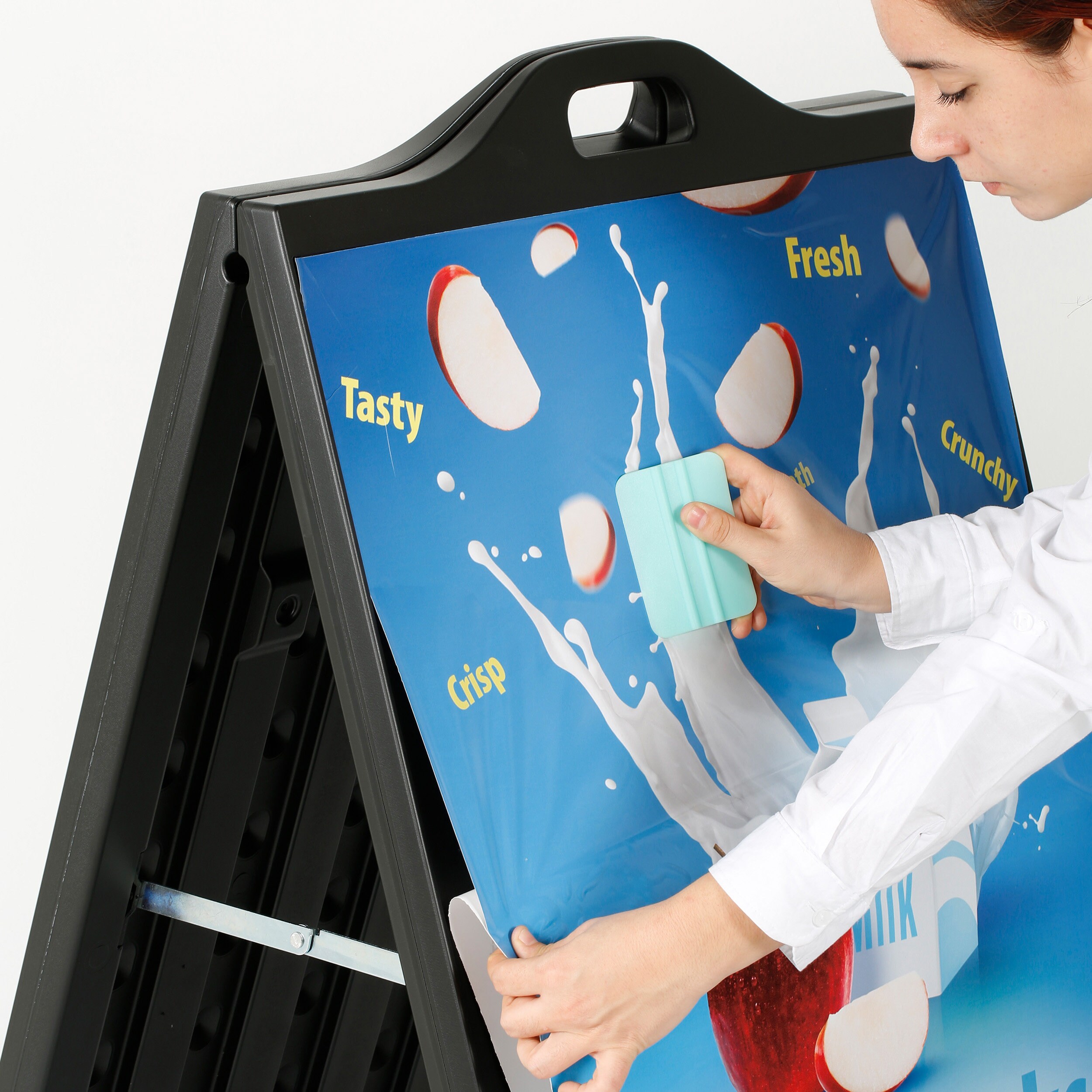 M&T Displays Street Signpro Board Weatherproof A-frame Sidewalk Curb ...