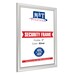 M&T Displays Security Snap Photo Poster Frame, Silver Aluminum, Front ...