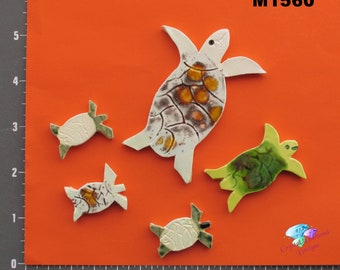 Mosaic turtles | Etsy