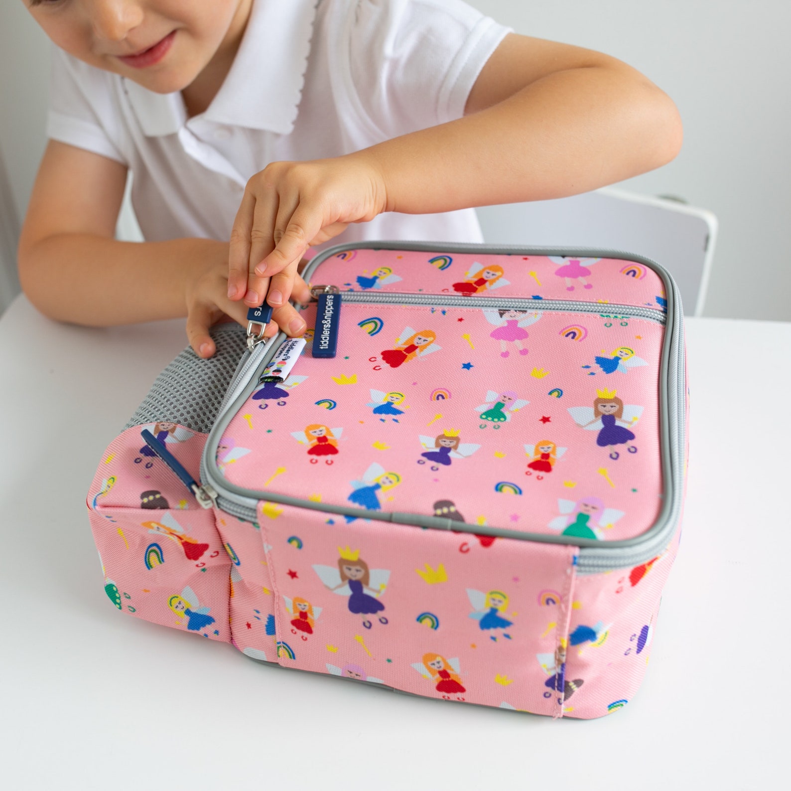Tiddler Kids Lunch Bag / Lunch Box | Carry Handle With Side Pocket ...