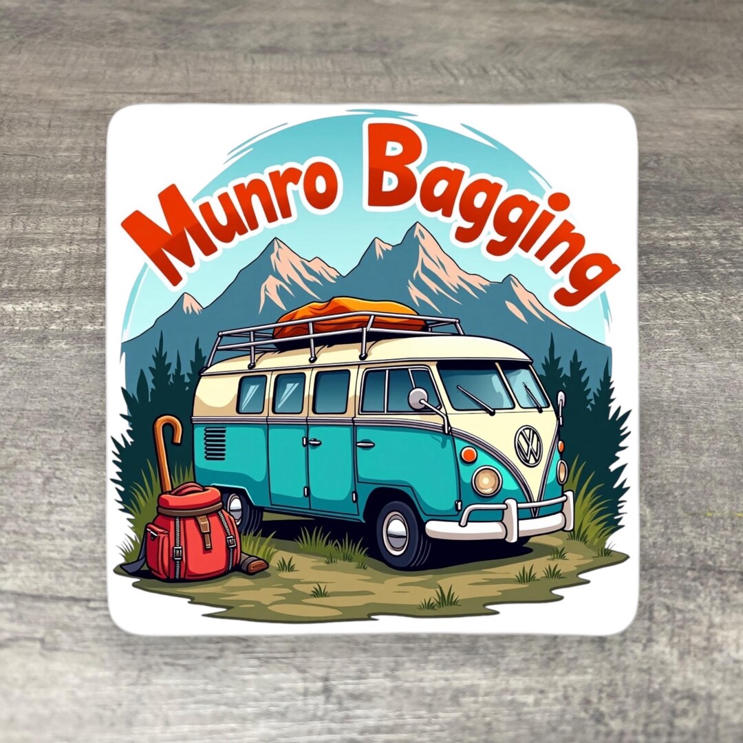 Munro Bagging / Munro Bagger / 282 / Scotland / Scottish Highlands / FREE UK Delivery/ Get 4 for ...
