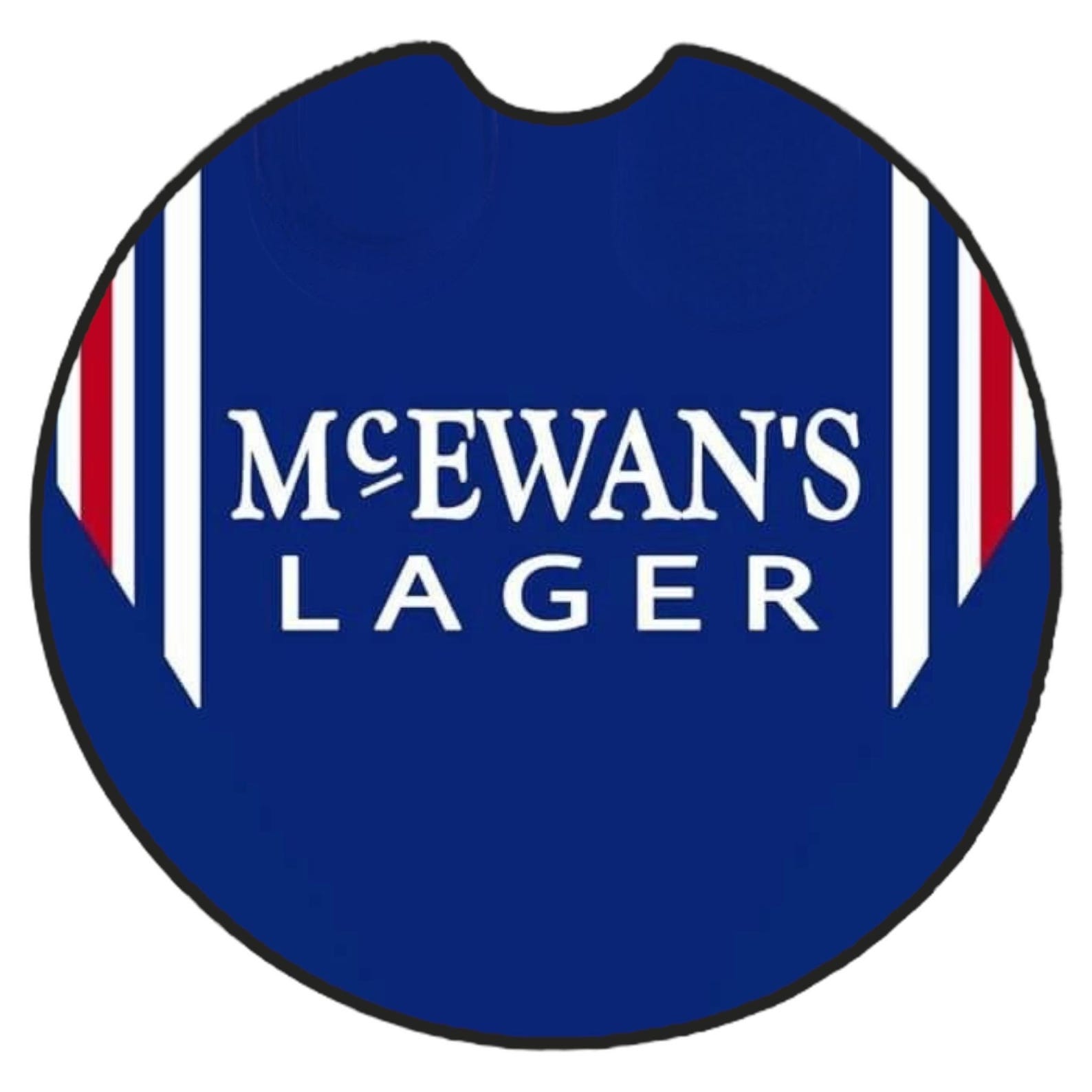 Gers Fans Gifts / Car Coasters / Vehicle Coasters / Glasgow / Rangers ...