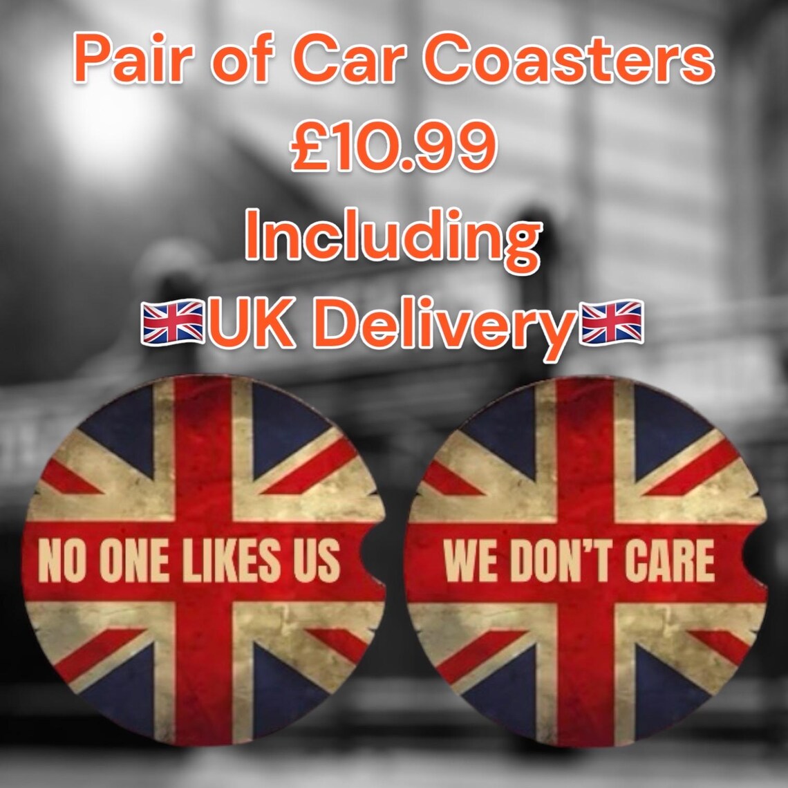 Gers Fans Gifts / Car Coasters / Vehicle Coasters / Glasgow / Rangers ...