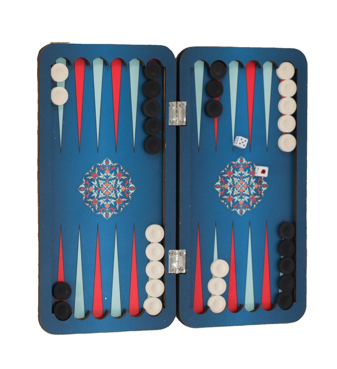 Travel Backgammon, Handmade Backgammon Wood Set, Mini Wooden Backgammon ...