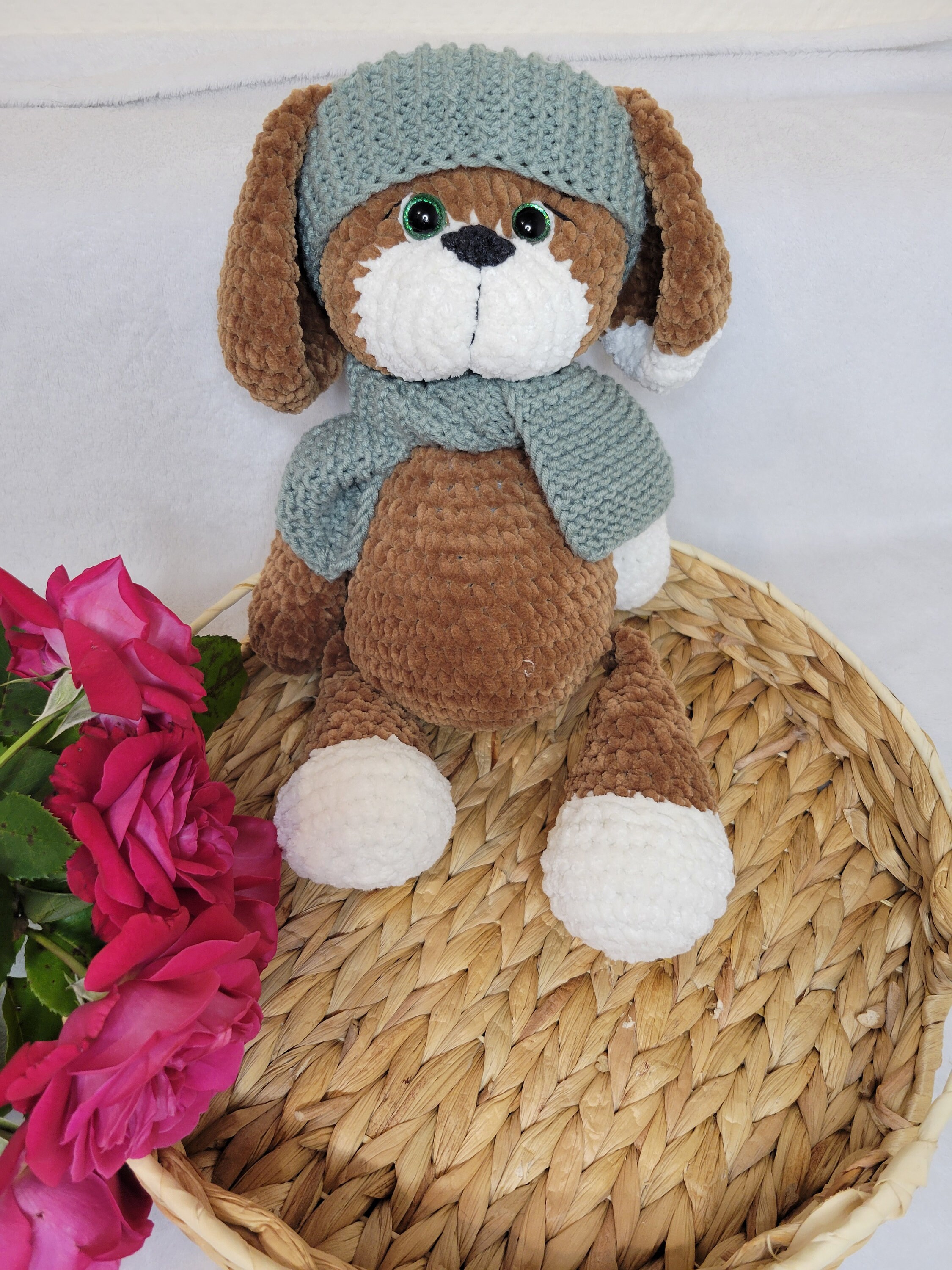 Crochet Dog - Etsy