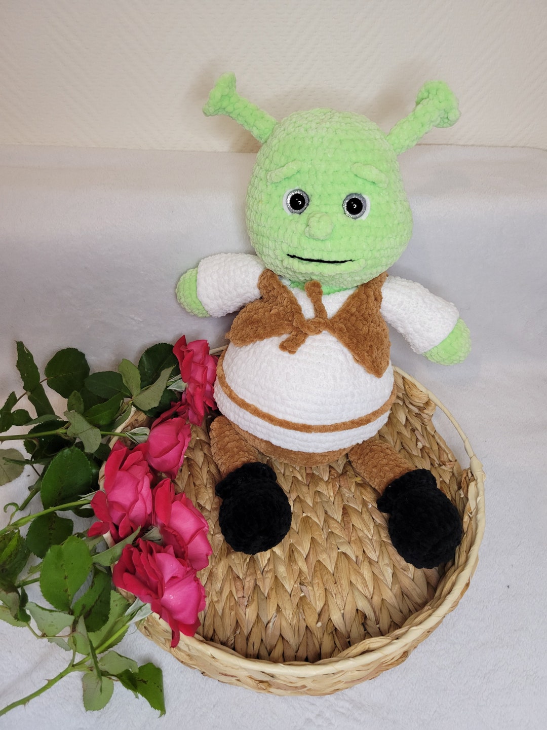 Crochet Shrek - Etsy