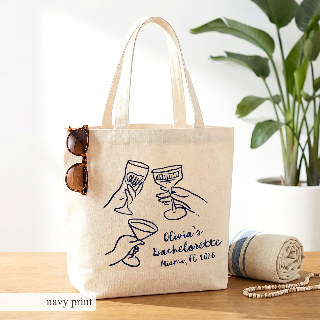 Hangover Kit Hand Drawn Bag for Bachelorette Party, Custom Recovery Kit ...