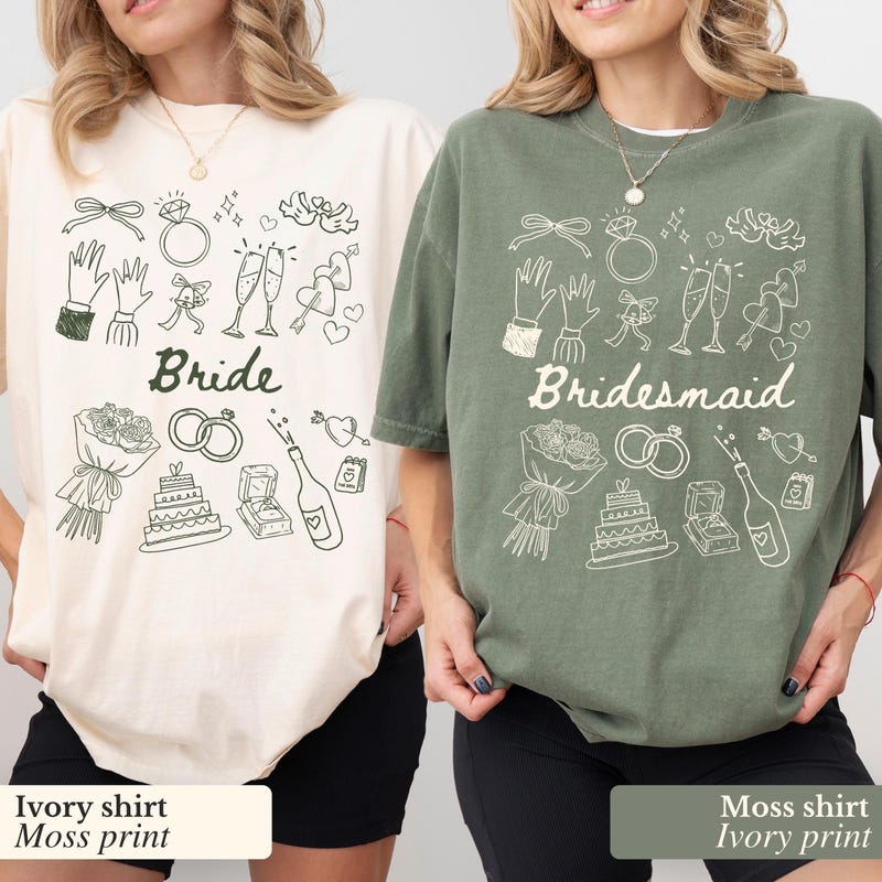 Bridesmaid Getting Ready Shirt - Etsy