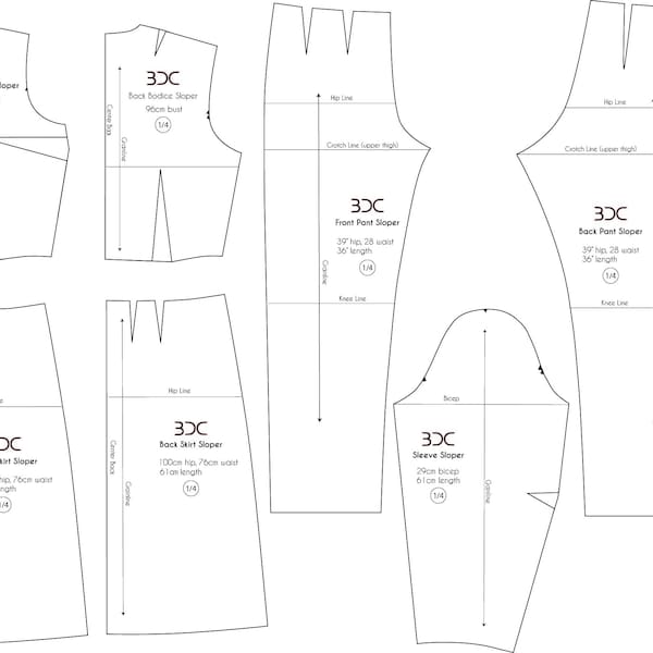 Sloper Pattern - Etsy