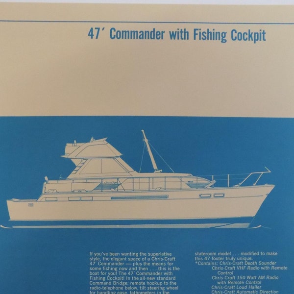 Chris Craft Art - Etsy