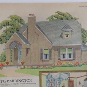 The Barrington, Houses, Architecture, House Plans, American Builder - Etsy