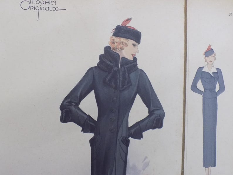 FREE SHIPPING!!!! French Fashion, Modeles Originaux, Beaux Arts Des ...