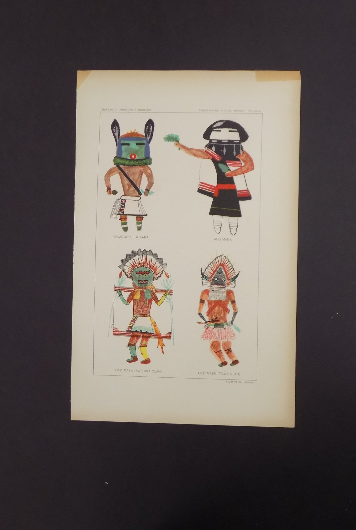 FREE SHIPPING!!!! Indians, Native Americans, Kachinas, Bureau of ...