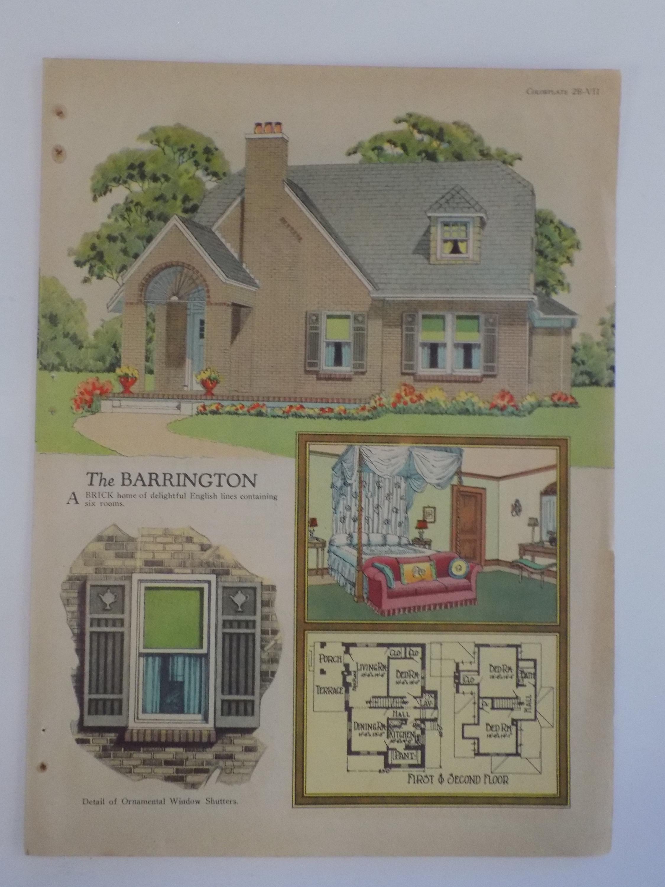 The Barrington, Houses, Architecture, House Plans, American Builder - Etsy