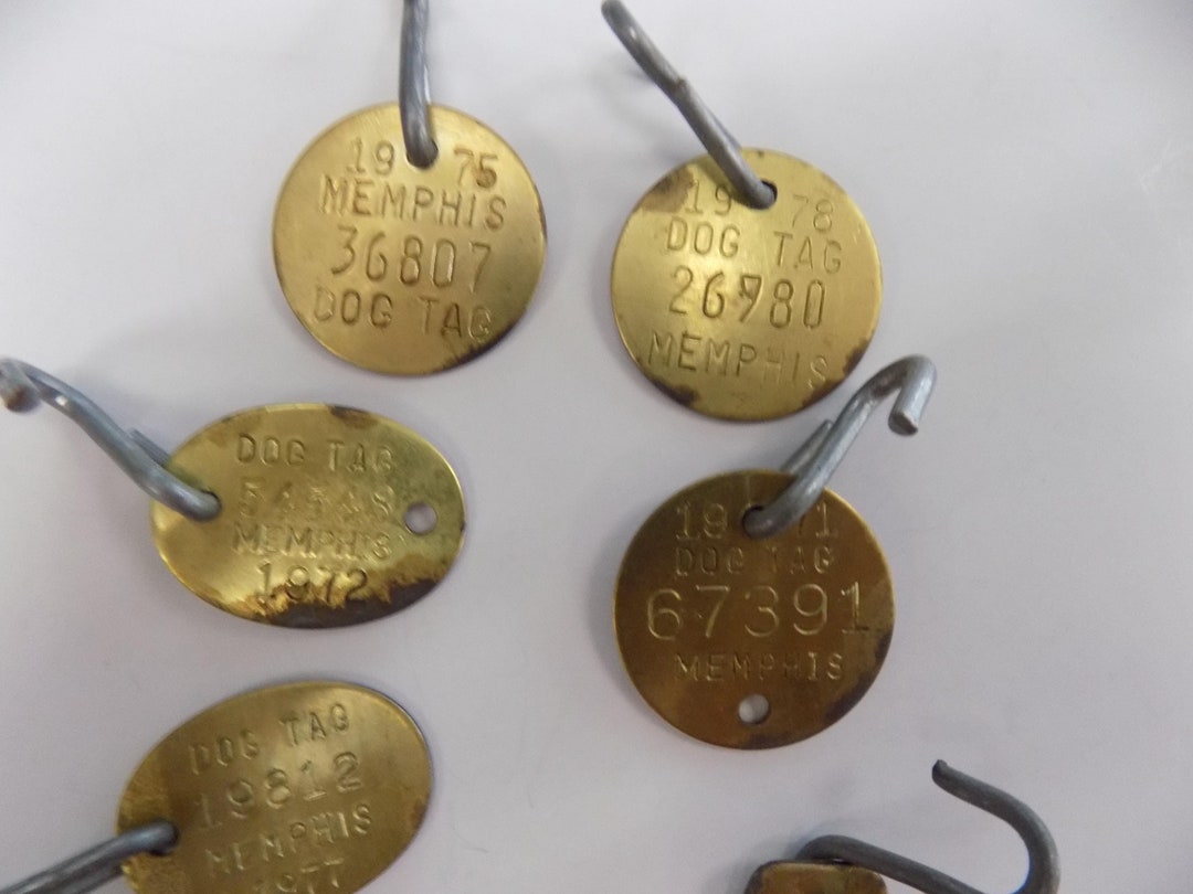 FREE SHIPPING!!!! Dog Tags, Canine, Dog License, Registration Tags ...