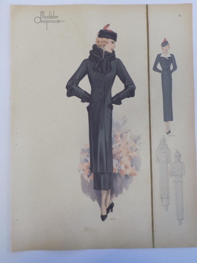 FREE SHIPPING!!!! French Fashion, Modeles Originaux, Beaux Arts Des ...