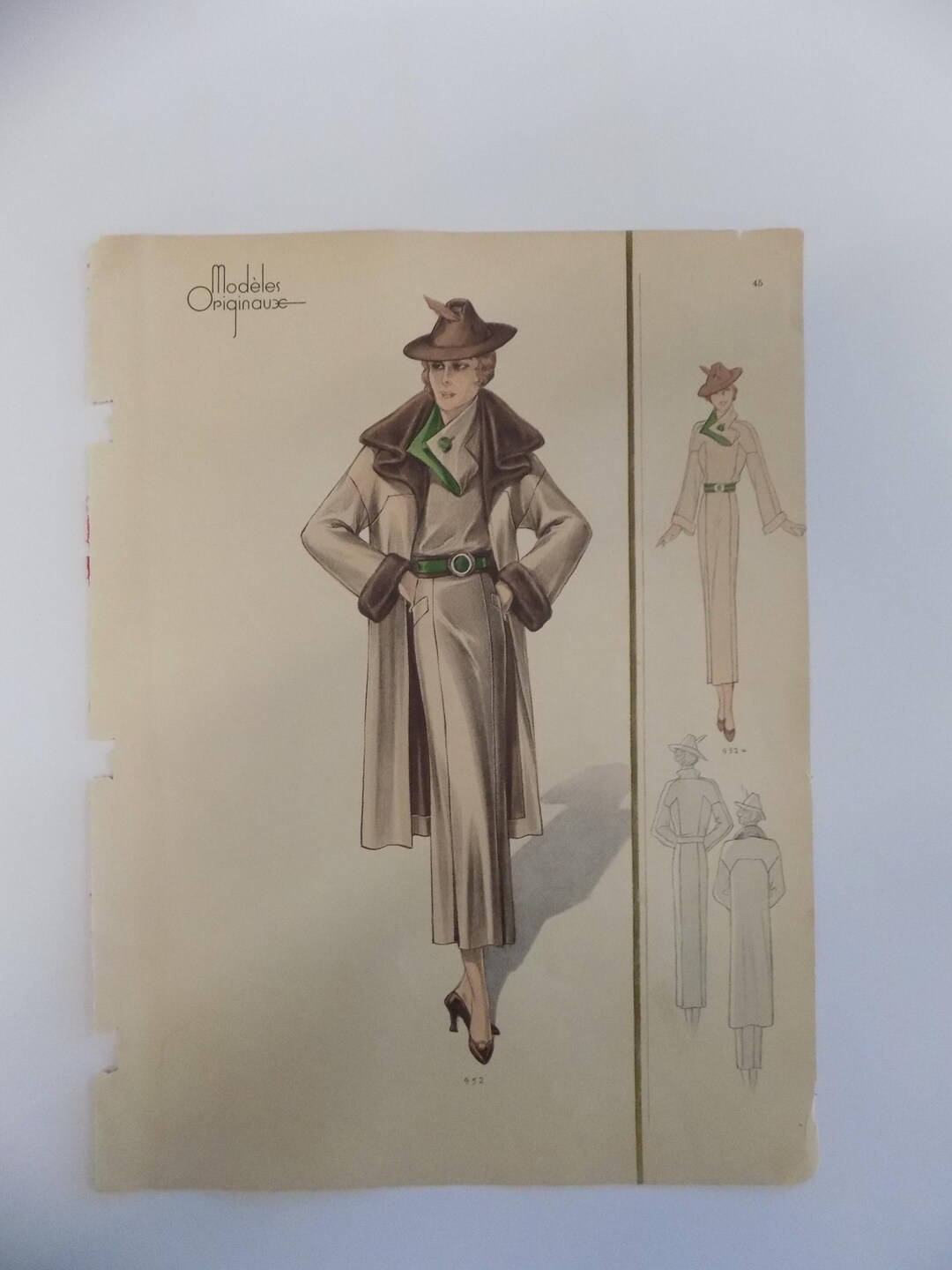FREE SHIPPING!!!! French Fashion, Modeles Originaux, Beaux Arts Des ...