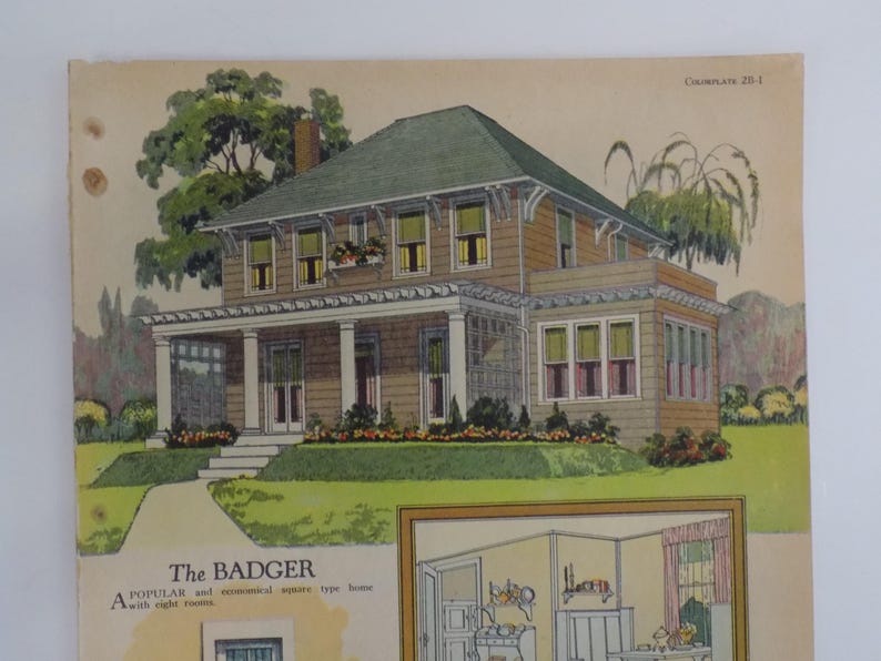 FREE SHIPPING!!!! the Badger, Houses, Architecture, House Plans ...