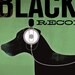 BLACK DOG labrador records album artwork giclee archival print | Etsy