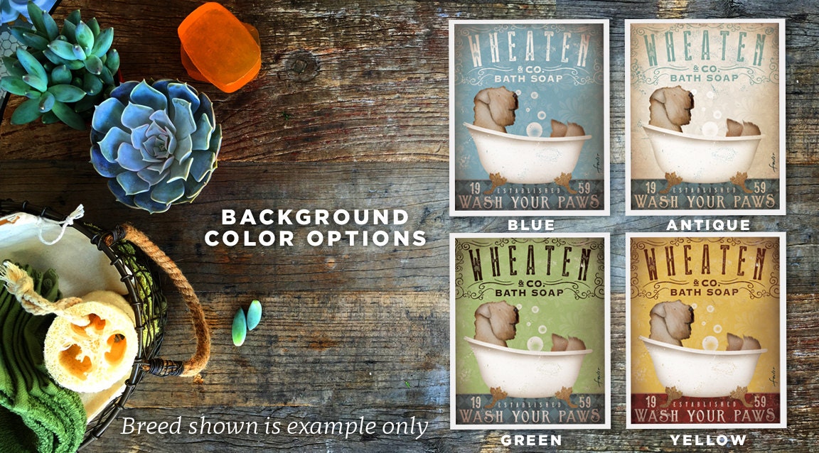 Great Dane Dog Bath Soap Company Vintage Style Artwork by - Etsy