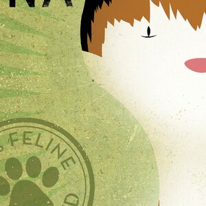 Calico Cat Tuna Company Original Illustration Giclee Signed Print by ...