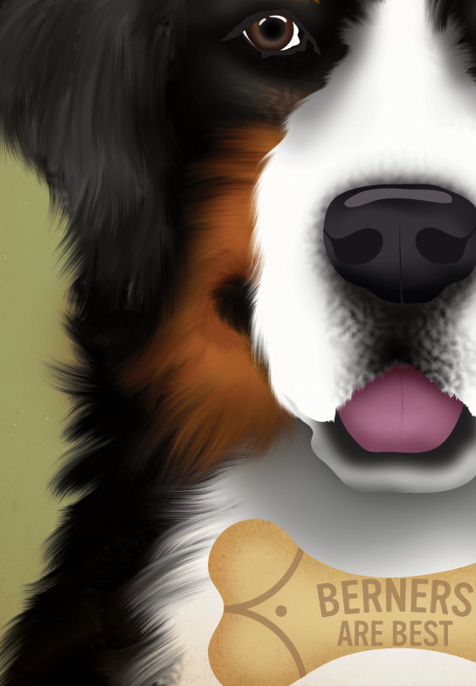 Bernese, Mountain Dog, Berner Dog Baking, Biscuit, Dog Bone, Bakery ...