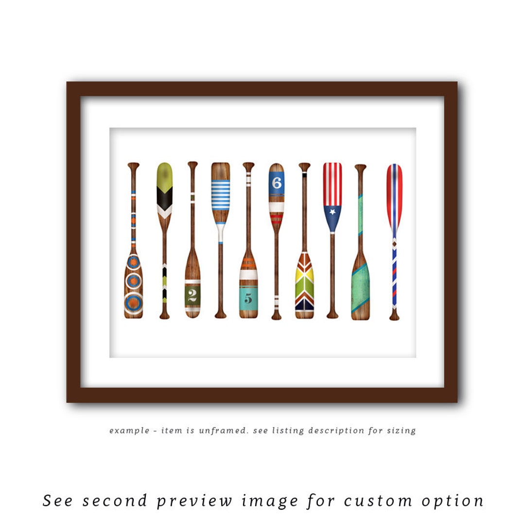 Paddles, Colorful, Oars, Oar, Lake, Lake Life, Boating, Rowing ...