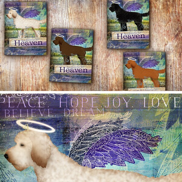 Labradoodle Memorial - Etsy