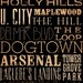 Saint Louis Typography Graphic Word Art Giclee Signed Archival Print by ...