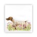 Gsp, German Shorthaired Pointer, Flower, Flowers, Floral, Watercolor ...