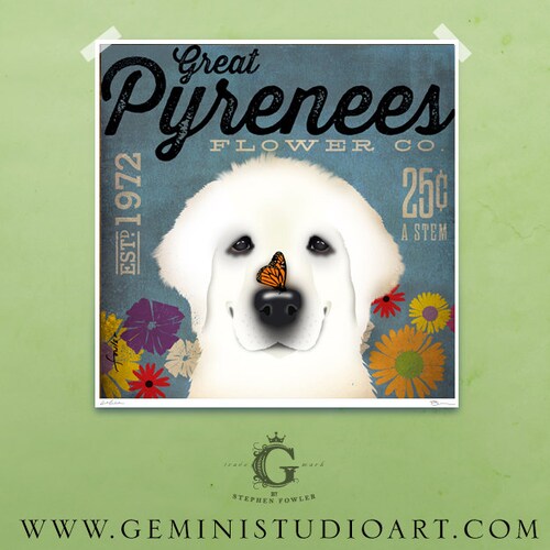 Embroidery Design Digitized Great Pyrenees Keychain 4 X 4 | Etsy