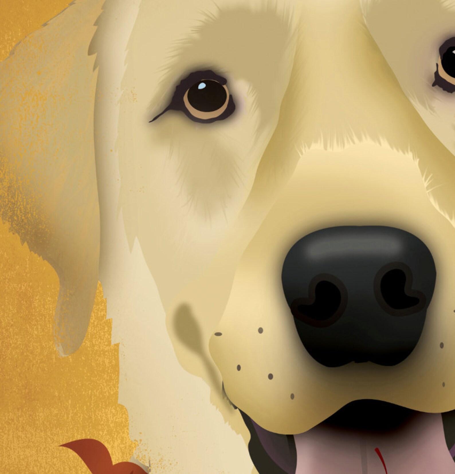 Yellow Dog Lab Labrador Baking Bakery Cake Cupcake - Etsy